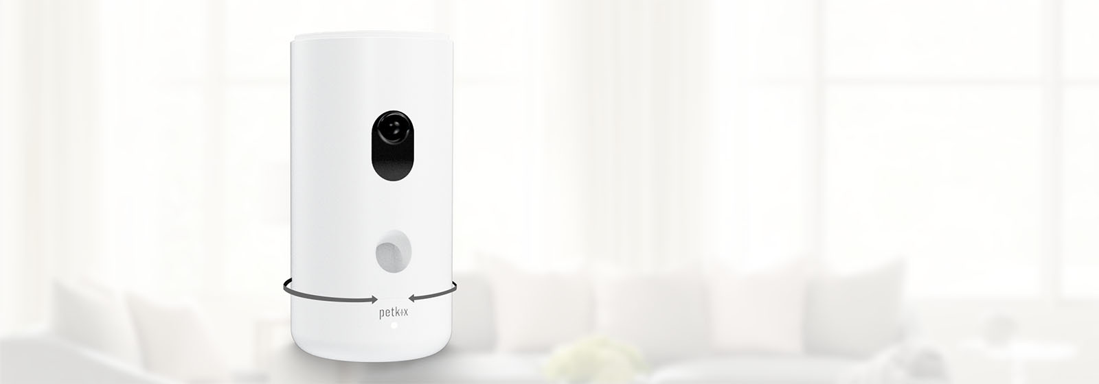 World First 360 Degree Dog Camera, Stay Connected.